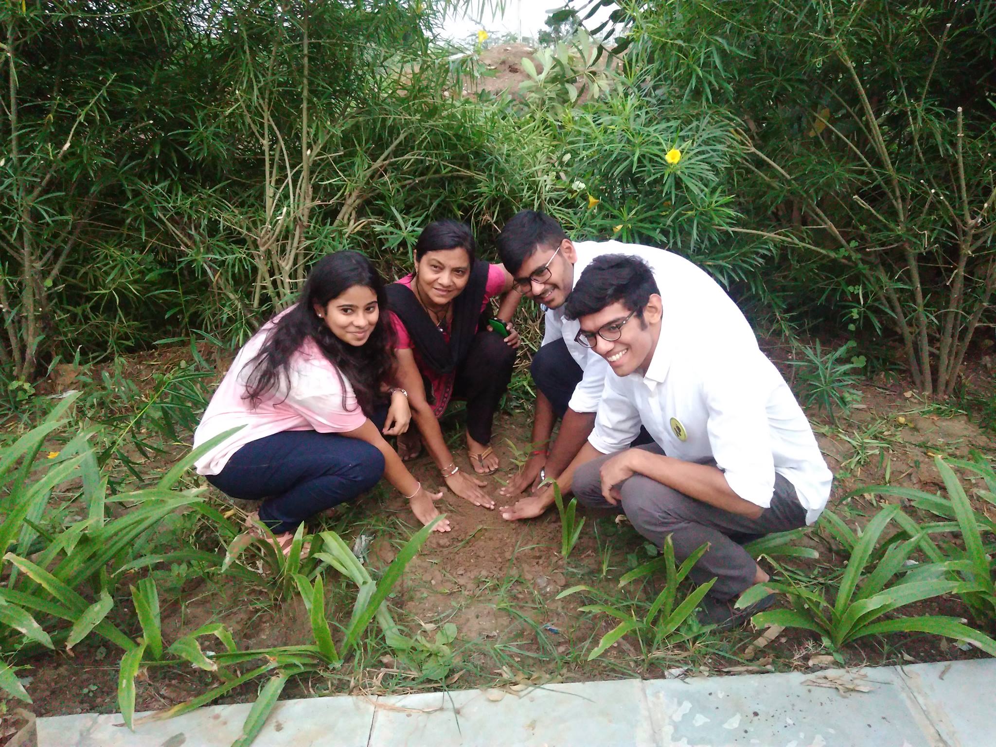 GO GREEN BY HEART “Plant a tree, plant a life” - Vanshree Trust